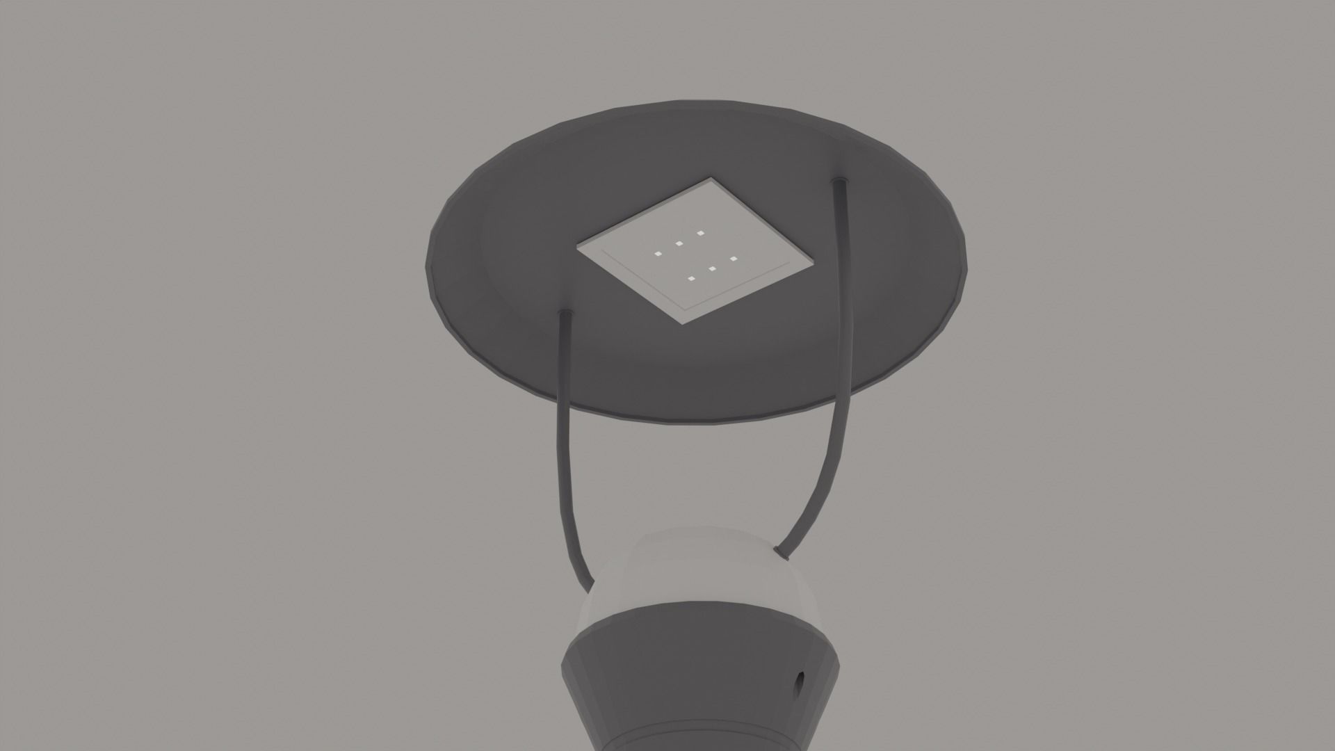 Modern Street LED Lamp free 3D model | CGTrader