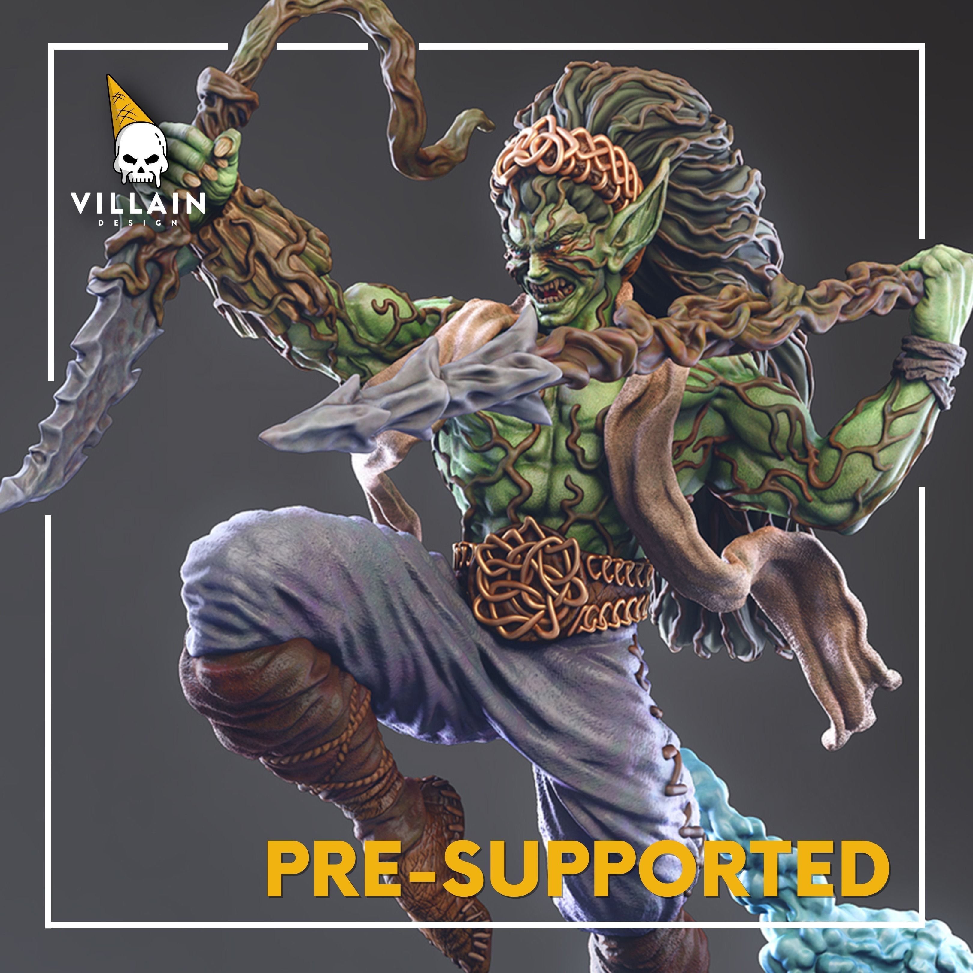 Eladrin - Unsupported - Villain Design 3D model 3D printable | CGTrader