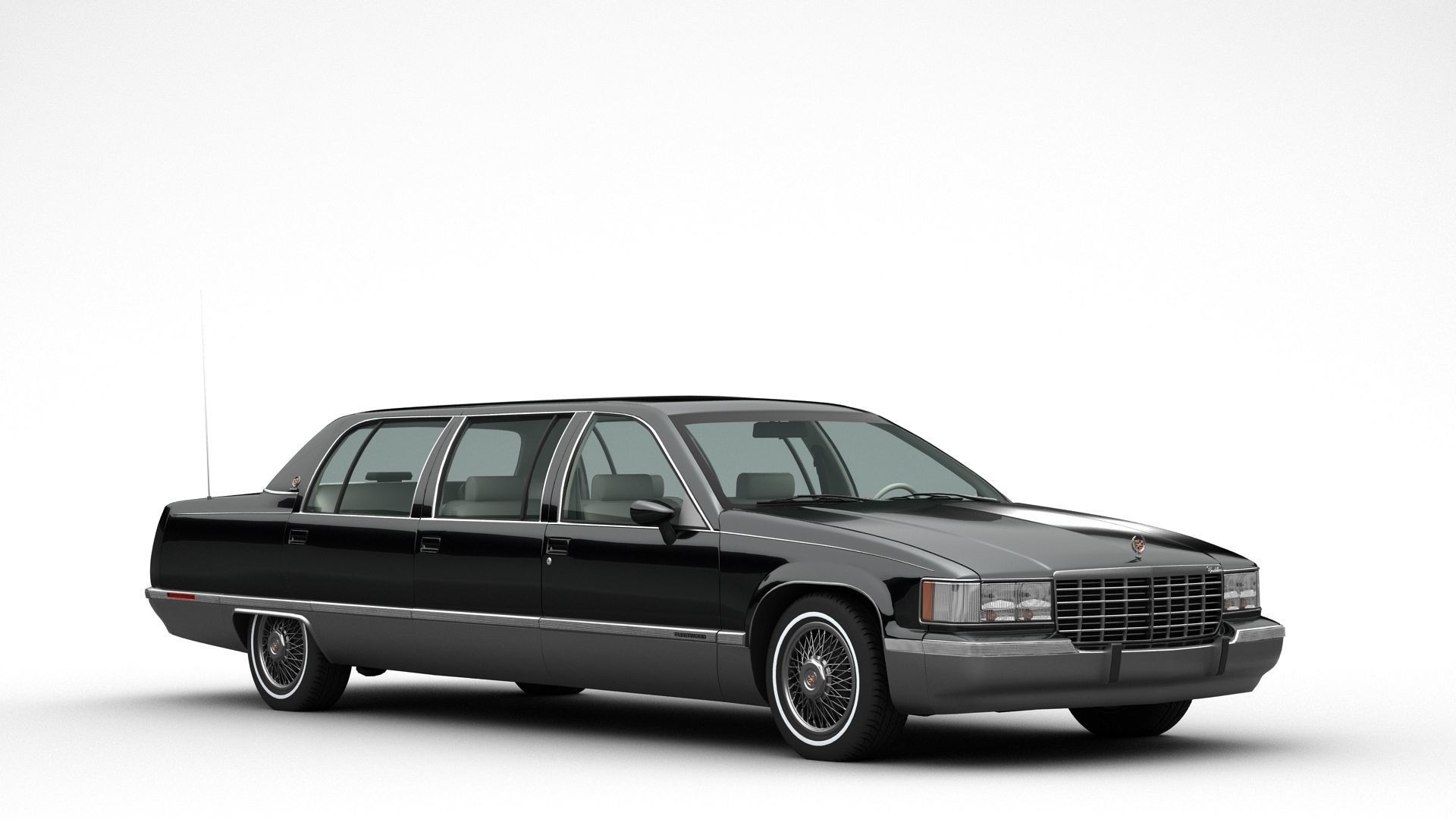 Cadillac Fleetwood Limousine 3D model | CGTrader