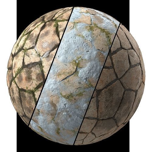 Pavement Materials 20- by Moss and Snow Pbr 4k Seamless Texture | CGTrader