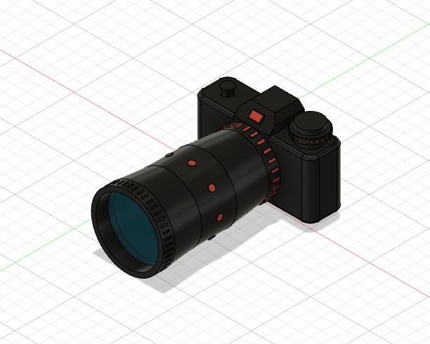 Custom Built Camera 3D model 3D printable | CGTrader