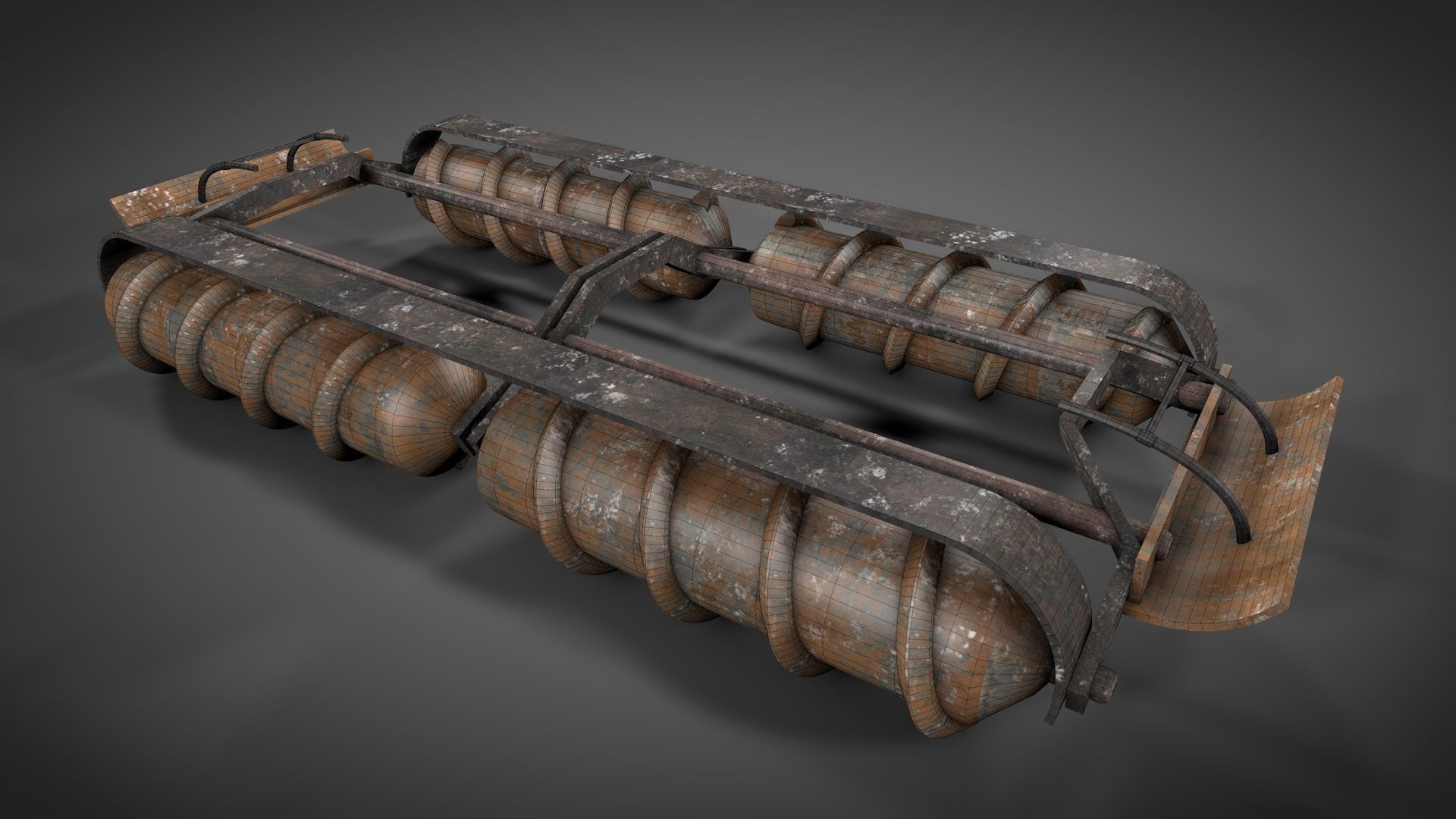 Screw Propelled Amphibious Vehicle 3D model | CGTrader