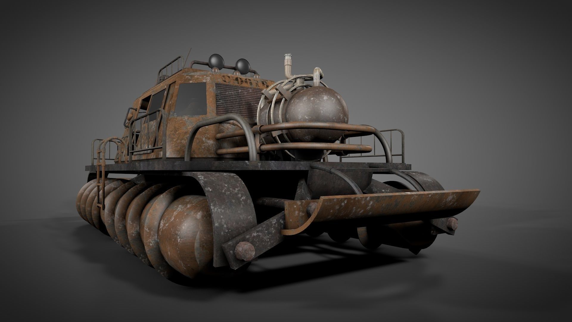 Screw Propelled Amphibious Vehicle 3D model | CGTrader