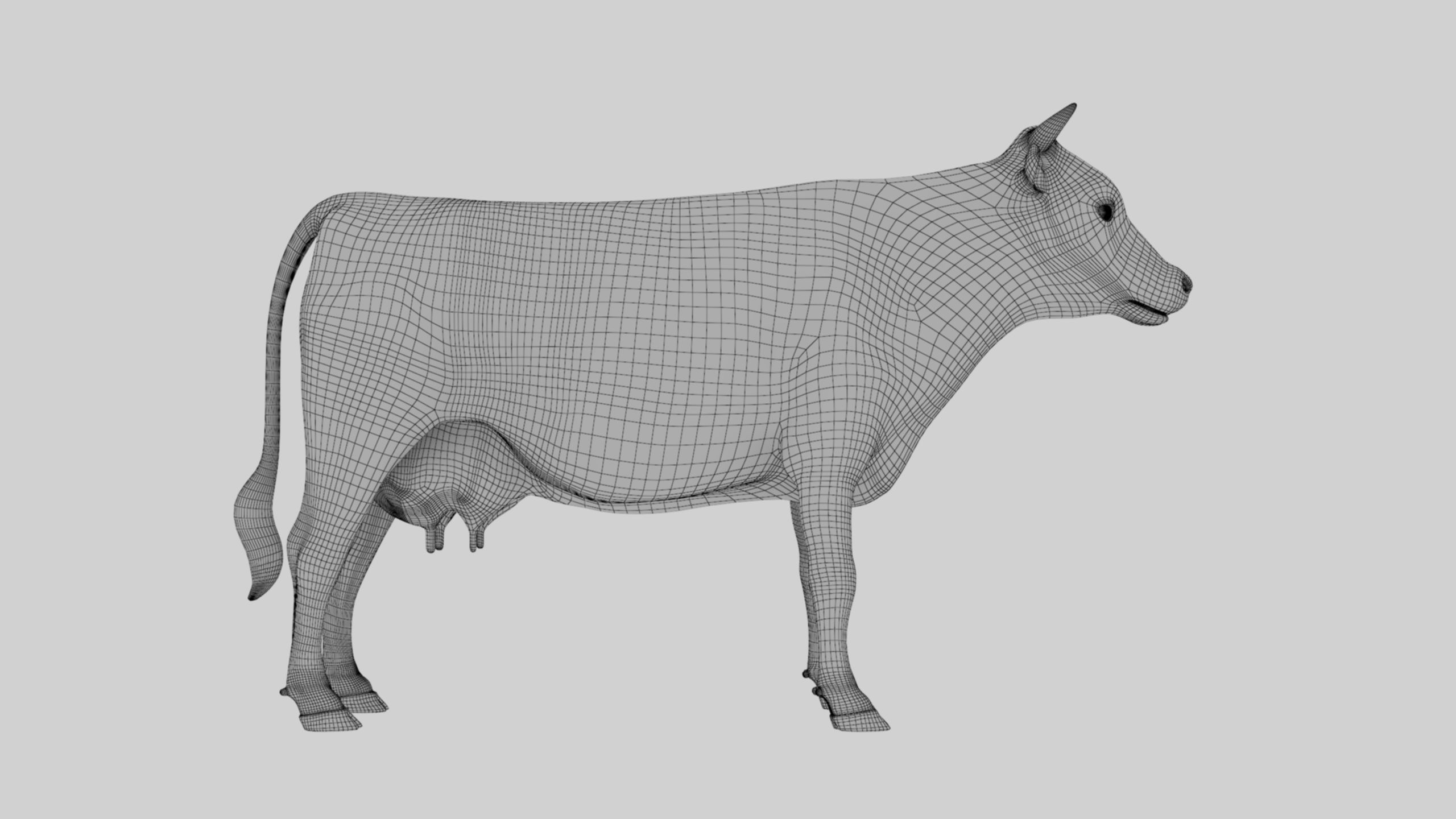 Low Poly Cow Collection - 3 Cow Models - 4K - Unwrapped | CGTrader