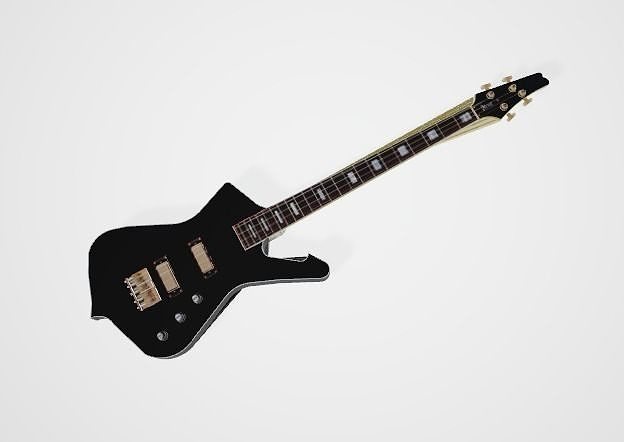 LowPoly Bass Guitar free VR / AR / low-poly 3D model | CGTrader