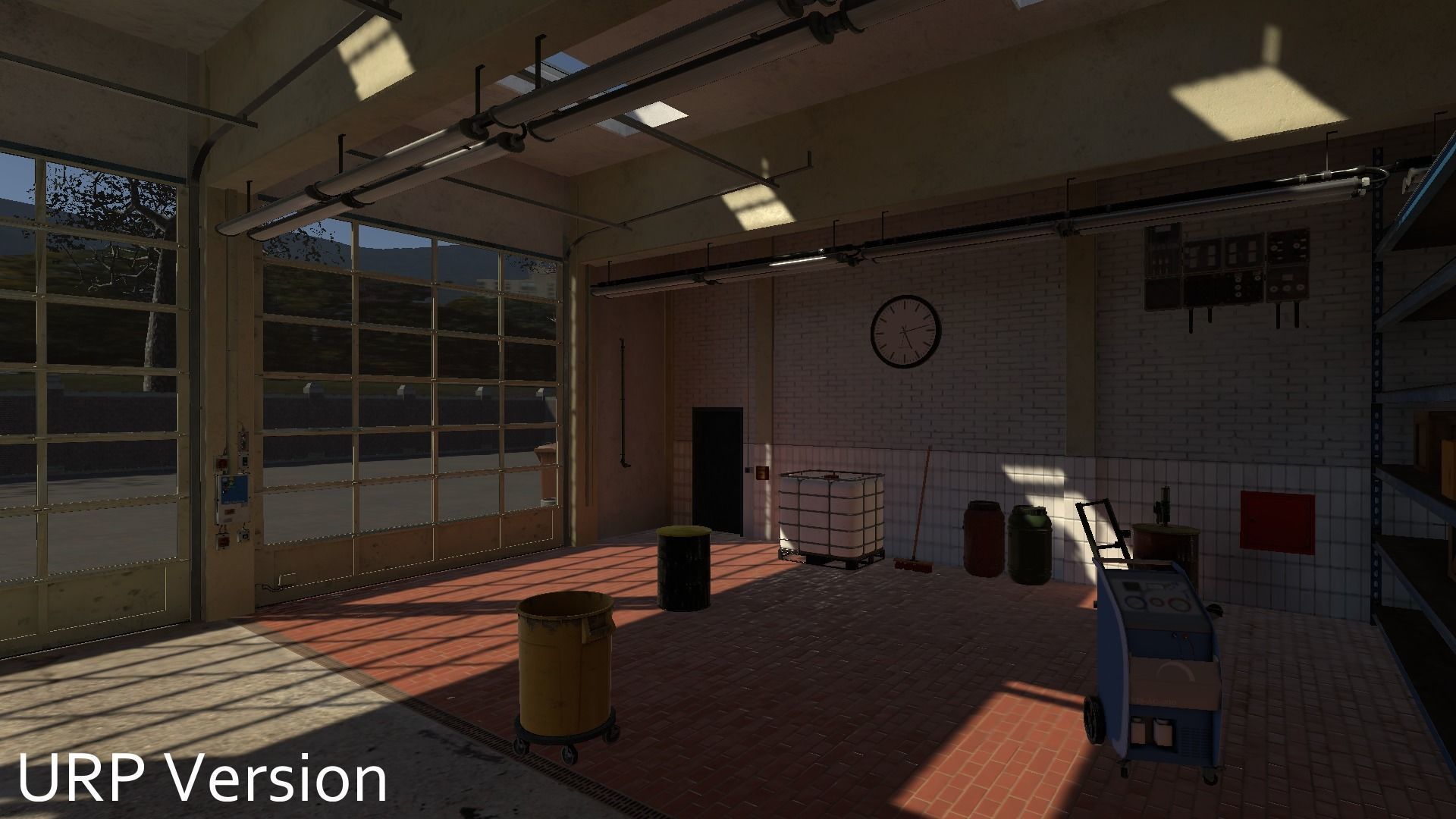 3D model High Detail Car Repair Shop - Unity3D VR / AR / low-poly | CGTrader