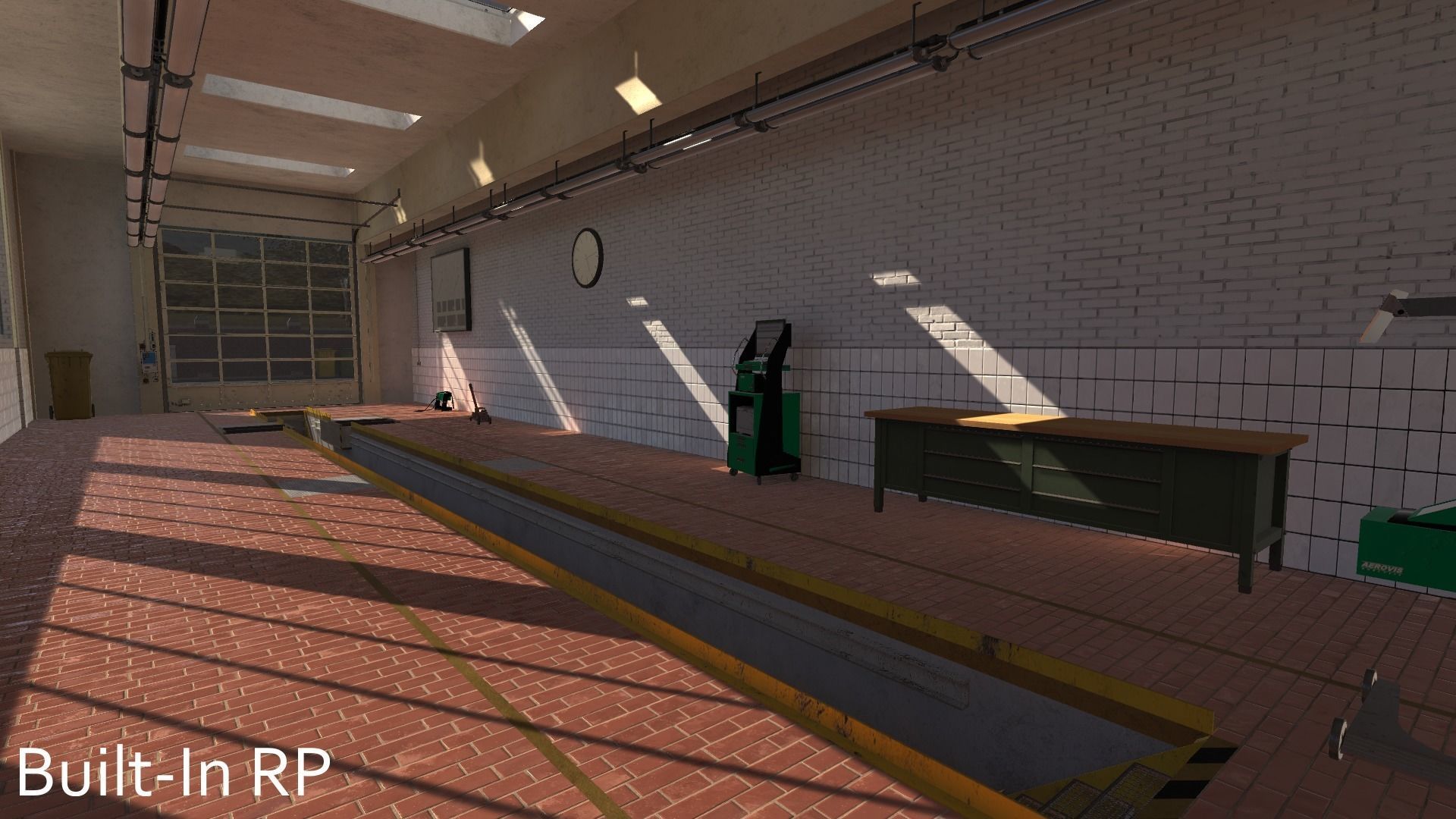 3D model High Detail Car Repair Shop - Unity3D VR / AR / low-poly ...