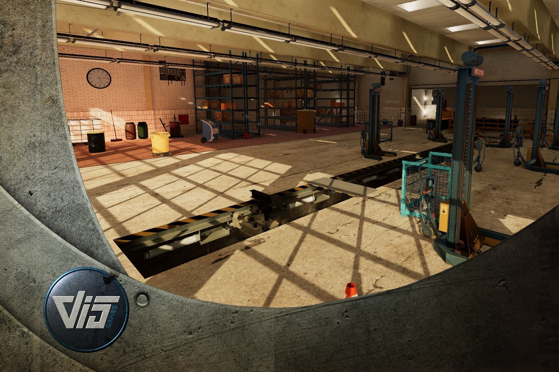 3D model High Detail Car Repair Shop - Unity3D VR / AR / low-poly | CGTrader