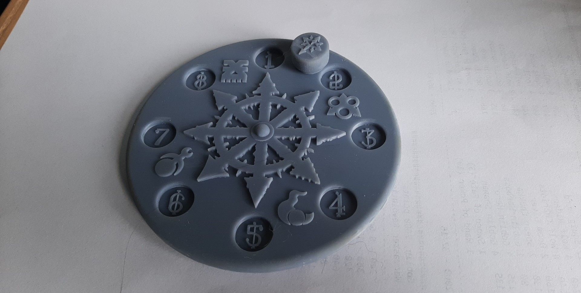 Turn counter for battle games 3D model 3D printable | CGTrader