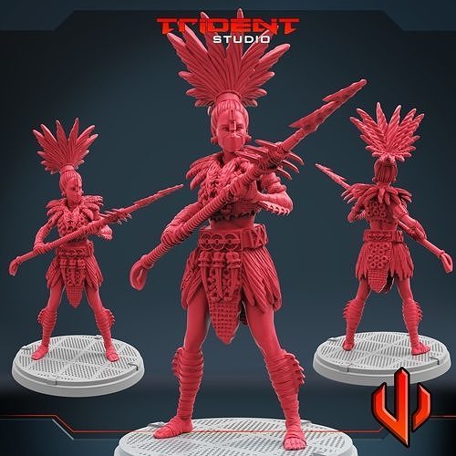 IX CHEL 3D model 3D printable | CGTrader