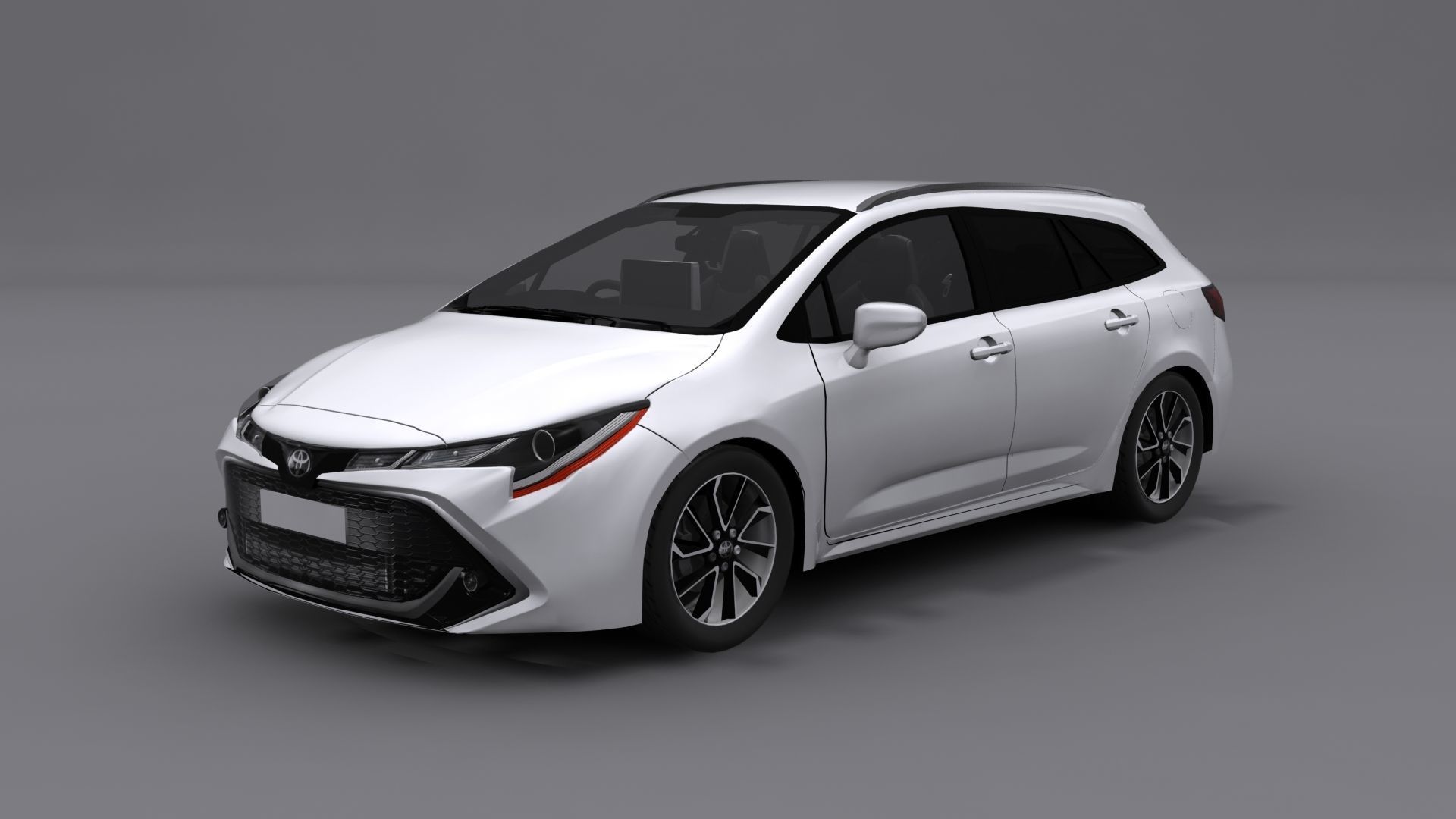 2022 Toyota Corrola Touring 3D model | CGTrader