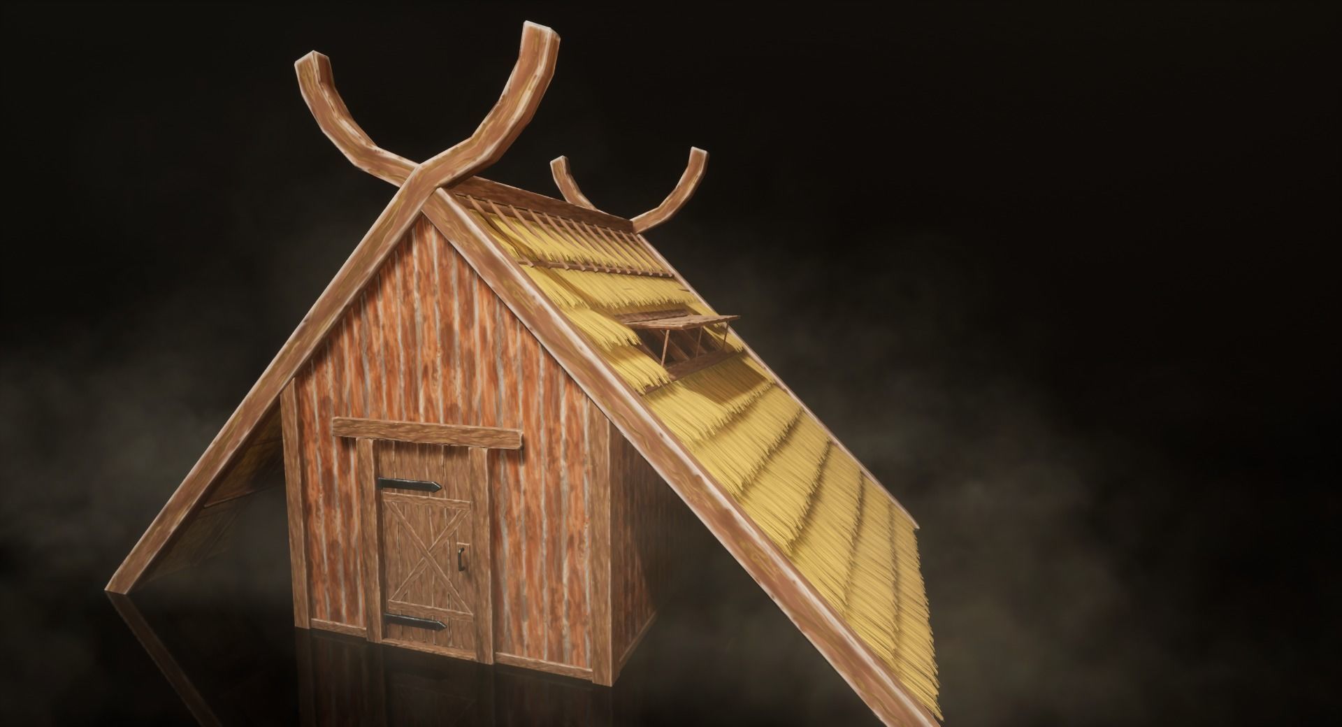 3D model Modular Stylized Medieval Village Kit VR / AR / low-poly ...