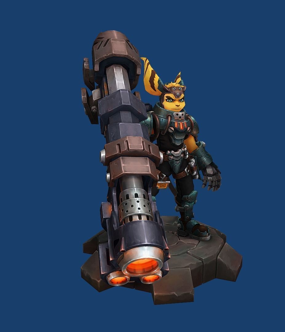 Corrupted Star Guardian KaiSa and Ratchet 3D Prints STL File 3D model ...