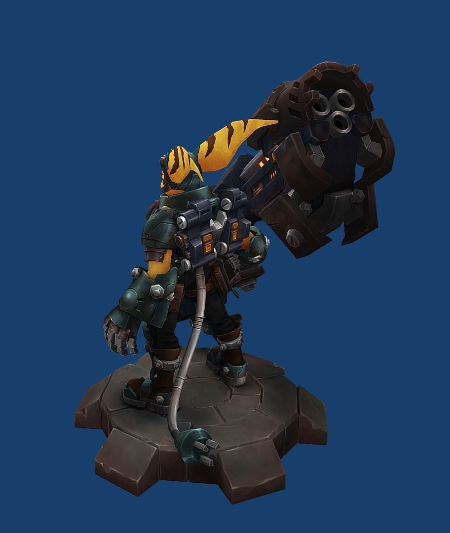 Corrupted Star Guardian KaiSa and Ratchet 3D Prints STL File 3D model ...