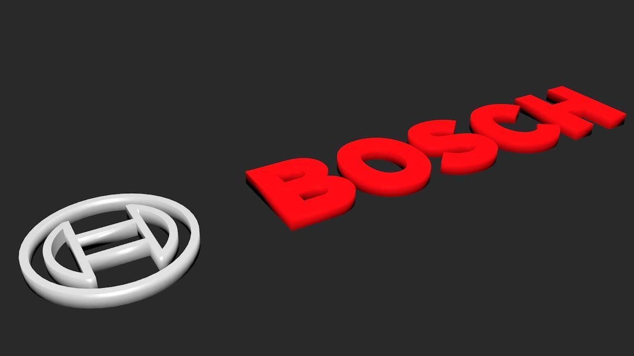 Bosch Logo 3D model | CGTrader