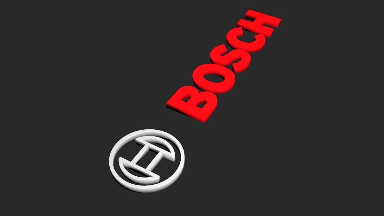 Bosch Logo 3D model | CGTrader