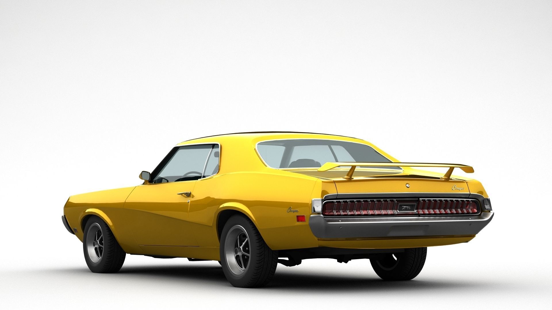 Mercury Cougar 3D model | CGTrader