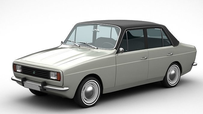 Anadol A2 Sedan 1970 3D model | CGTrader