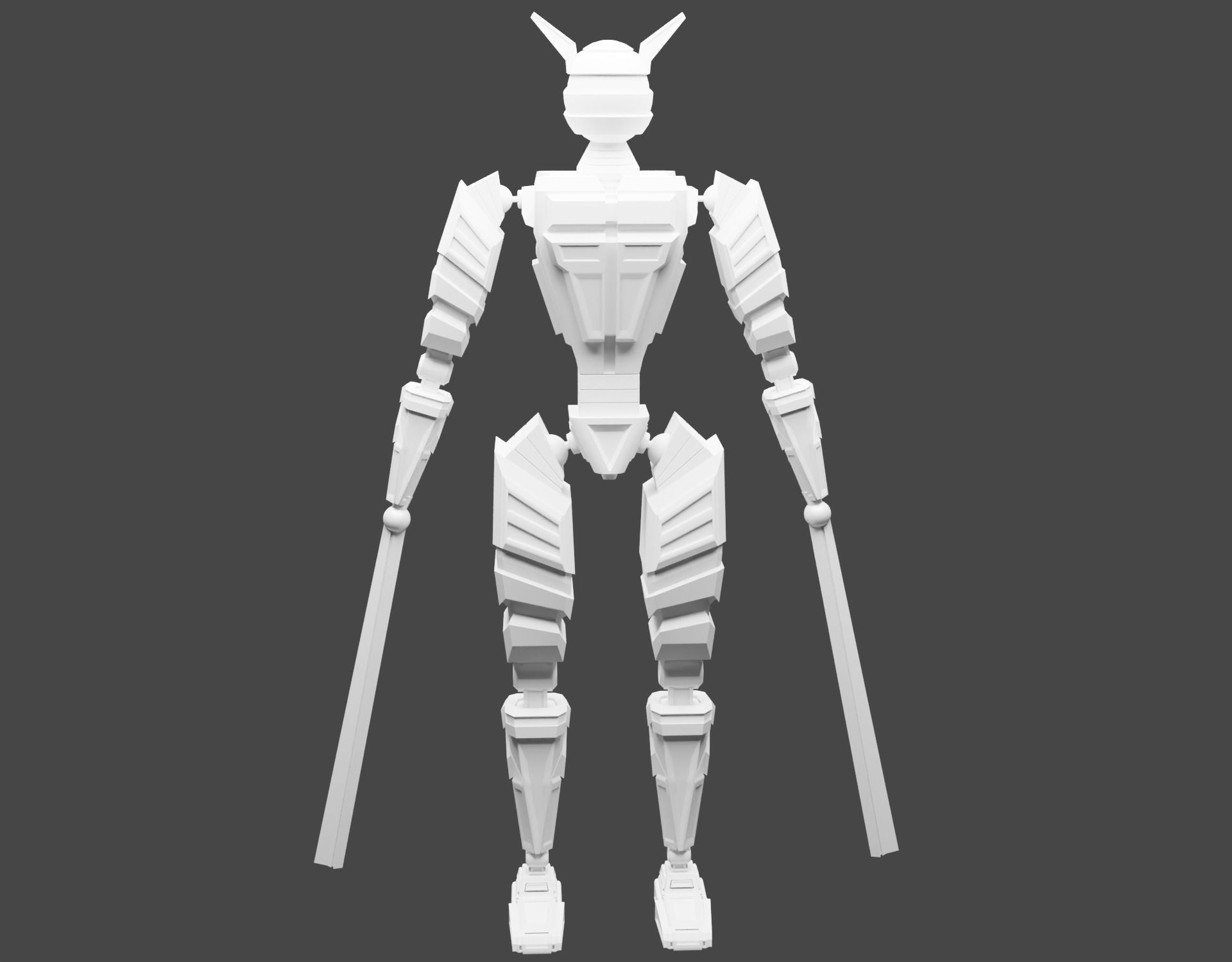 3D model Ninja robot 3d VR / AR / low-poly | CGTrader