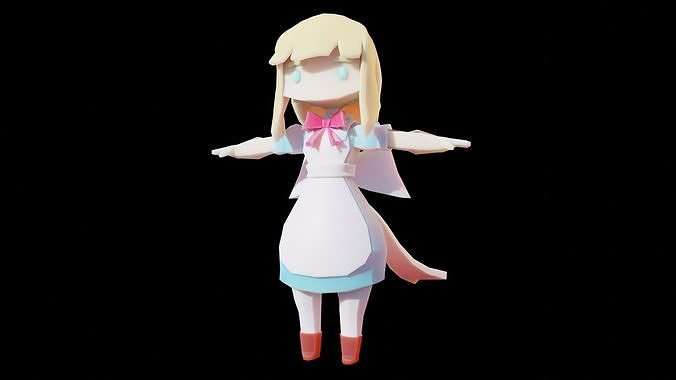 3D model ALICE classic VR / AR / low-poly | CGTrader