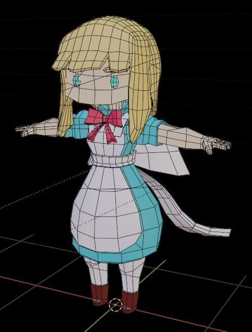 3D model ALICE classic VR / AR / low-poly | CGTrader