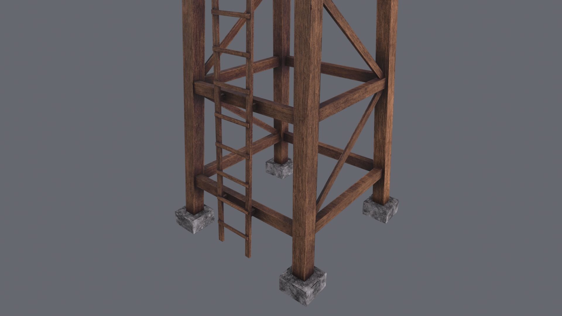 3D model Observation Tower 3D Model VR / AR / low-poly | CGTrader