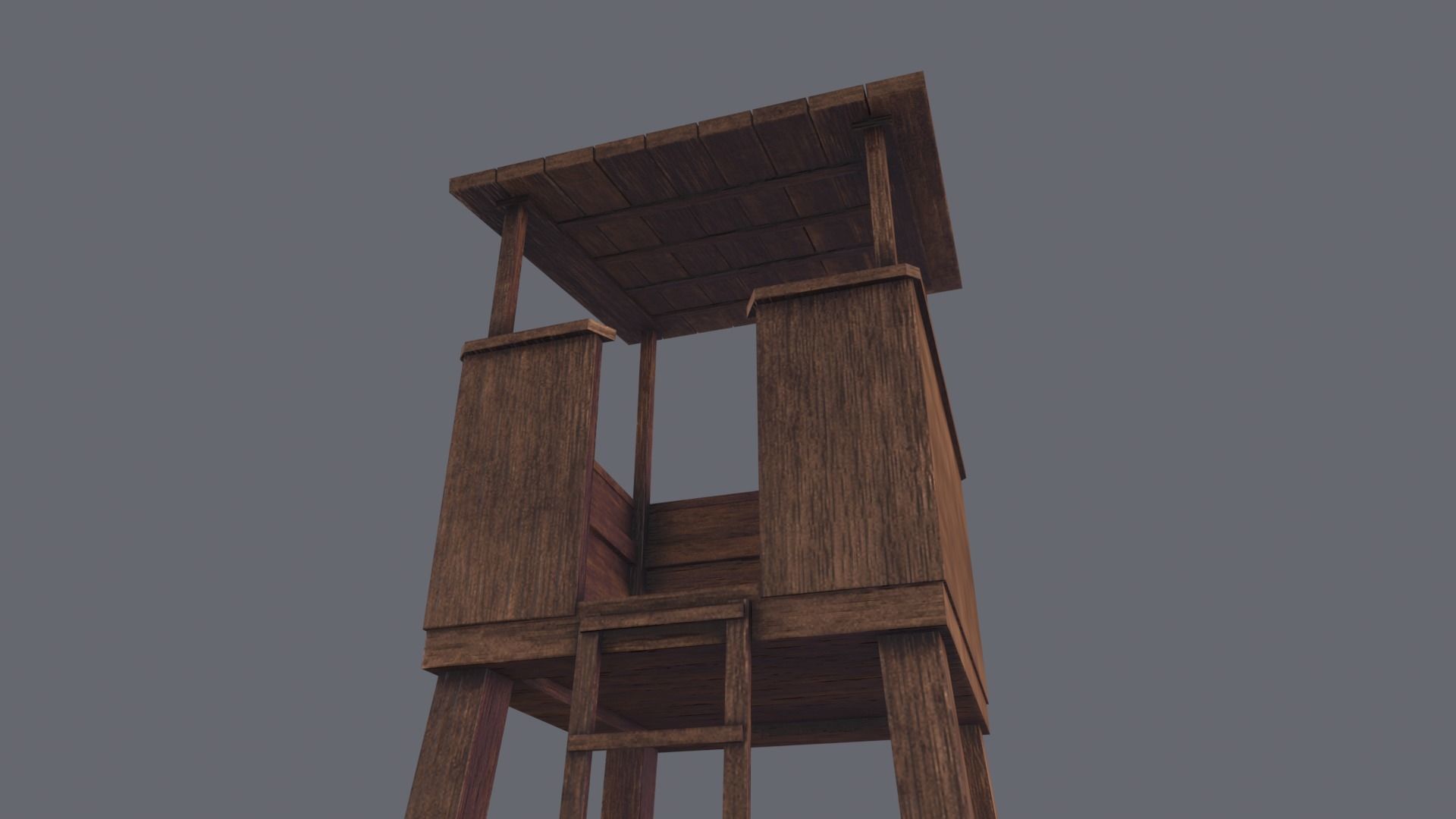 3D model Observation Tower 3D Model VR / AR / low-poly | CGTrader