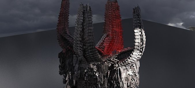 Alien Spine Tower Claw 3D model | CGTrader
