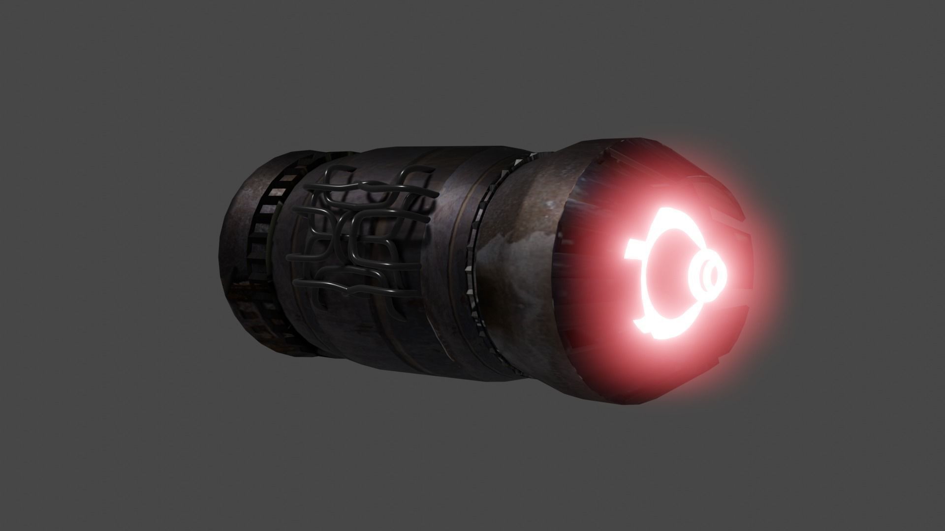 Scifi Jet engine 3D Model - Blender free VR / AR / low-poly 3D model ...