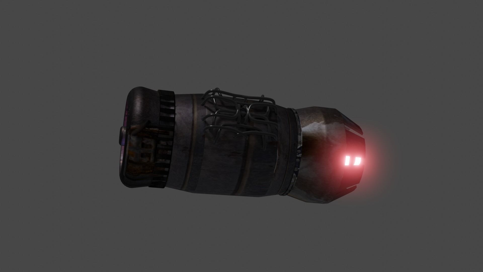 Scifi Jet engine 3D Model - Blender free VR / AR / low-poly 3D model ...