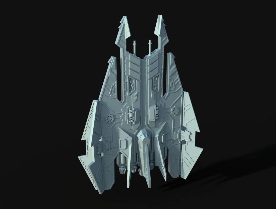 HARBINGER CHAOS BOMBER 3D model 3D printable | CGTrader