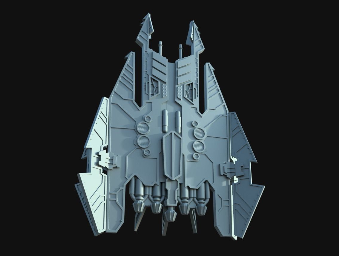 HARBINGER CHAOS BOMBER 3D model 3D printable | CGTrader
