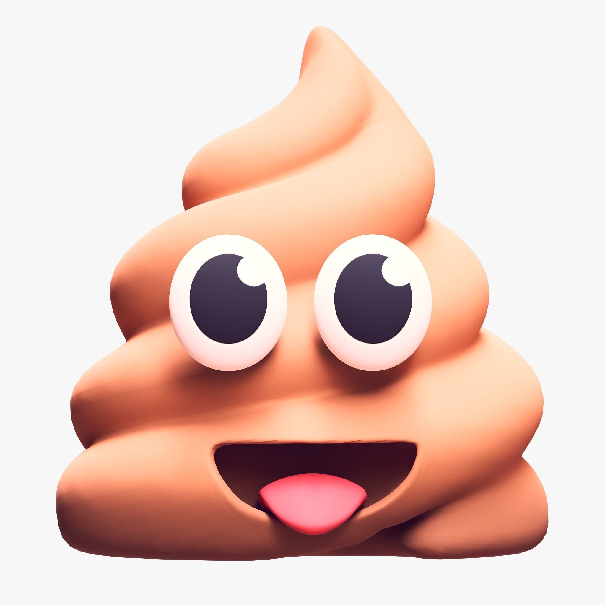 Smiling Faces Poop Emoji Collection 3D model | CGTrader