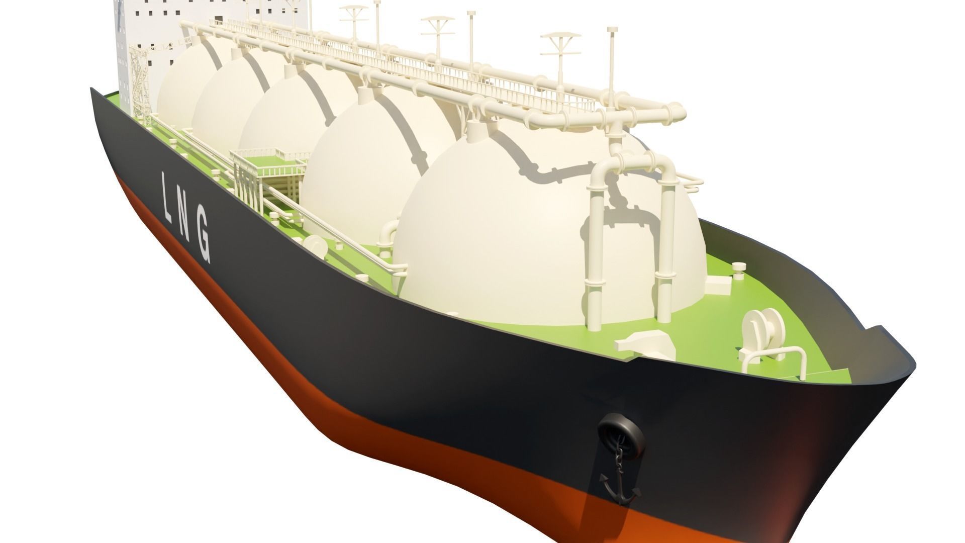 LNG Ship 3D model | CGTrader