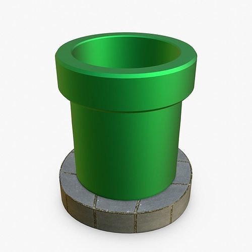 3D model WARP PIPE VR / AR / low-poly | CGTrader