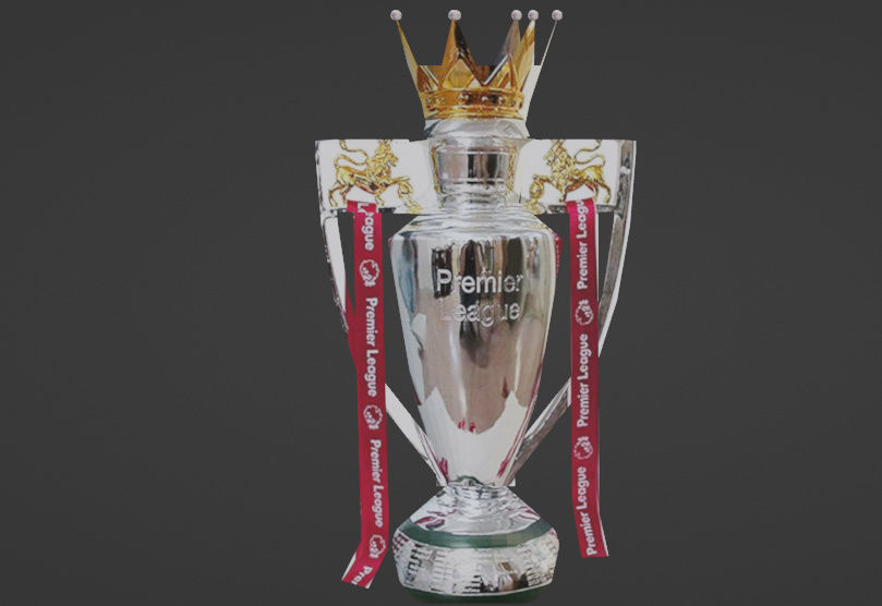 EPL TROPHY 2022-23 3D model animated | CGTrader