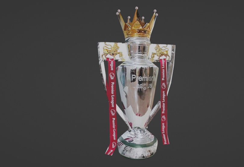 EPL TROPHY 2022-23 3D model animated | CGTrader