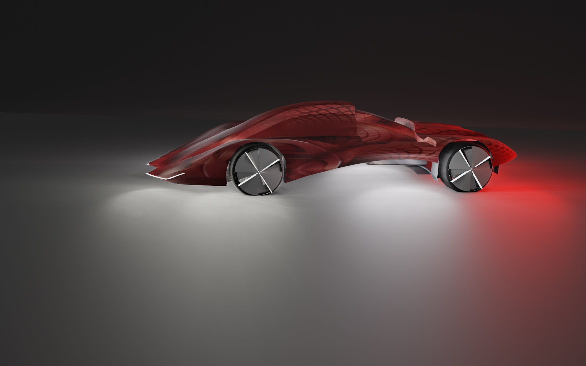 concept car 3D model | CGTrader