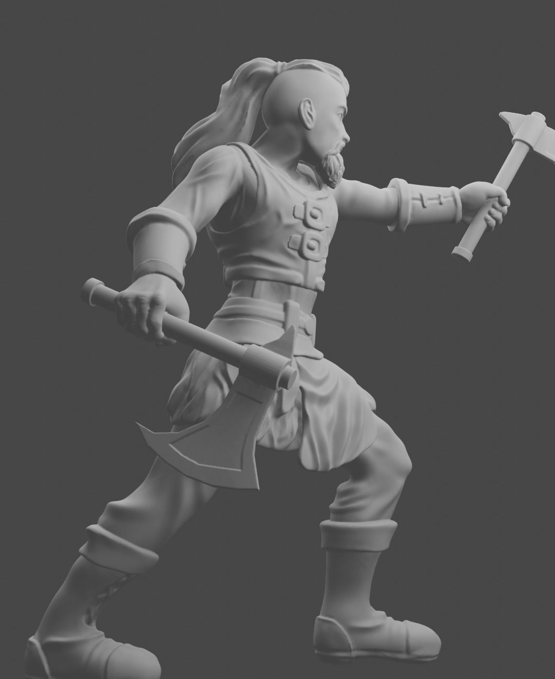 Viking Miniature 3D model 3D printable | CGTrader