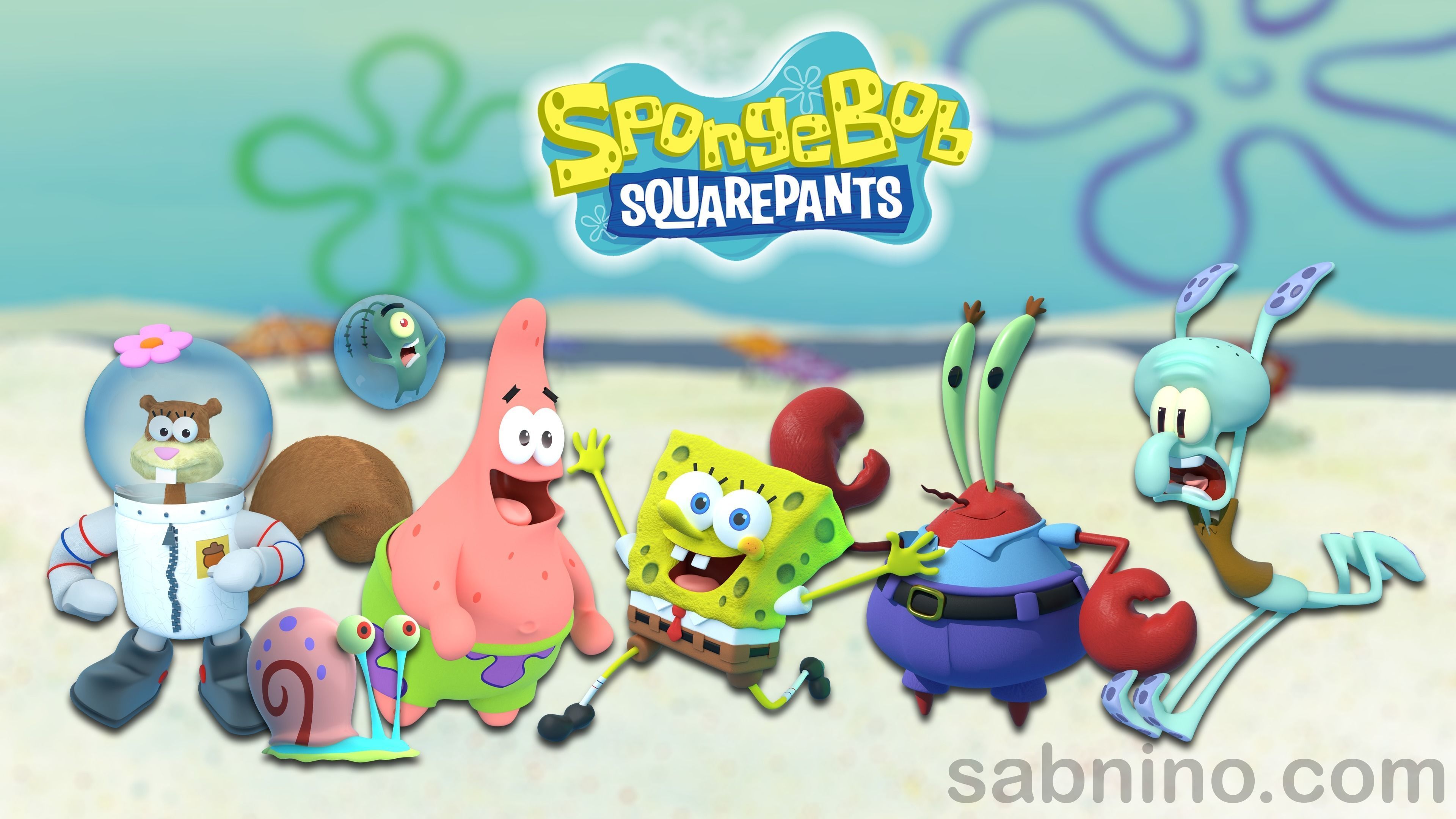 SpongeBob SquarePants 3D model rigged | CGTrader