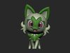 Pokemon - Sprigatito with 2 poses 3D model 3D printable | CGTrader