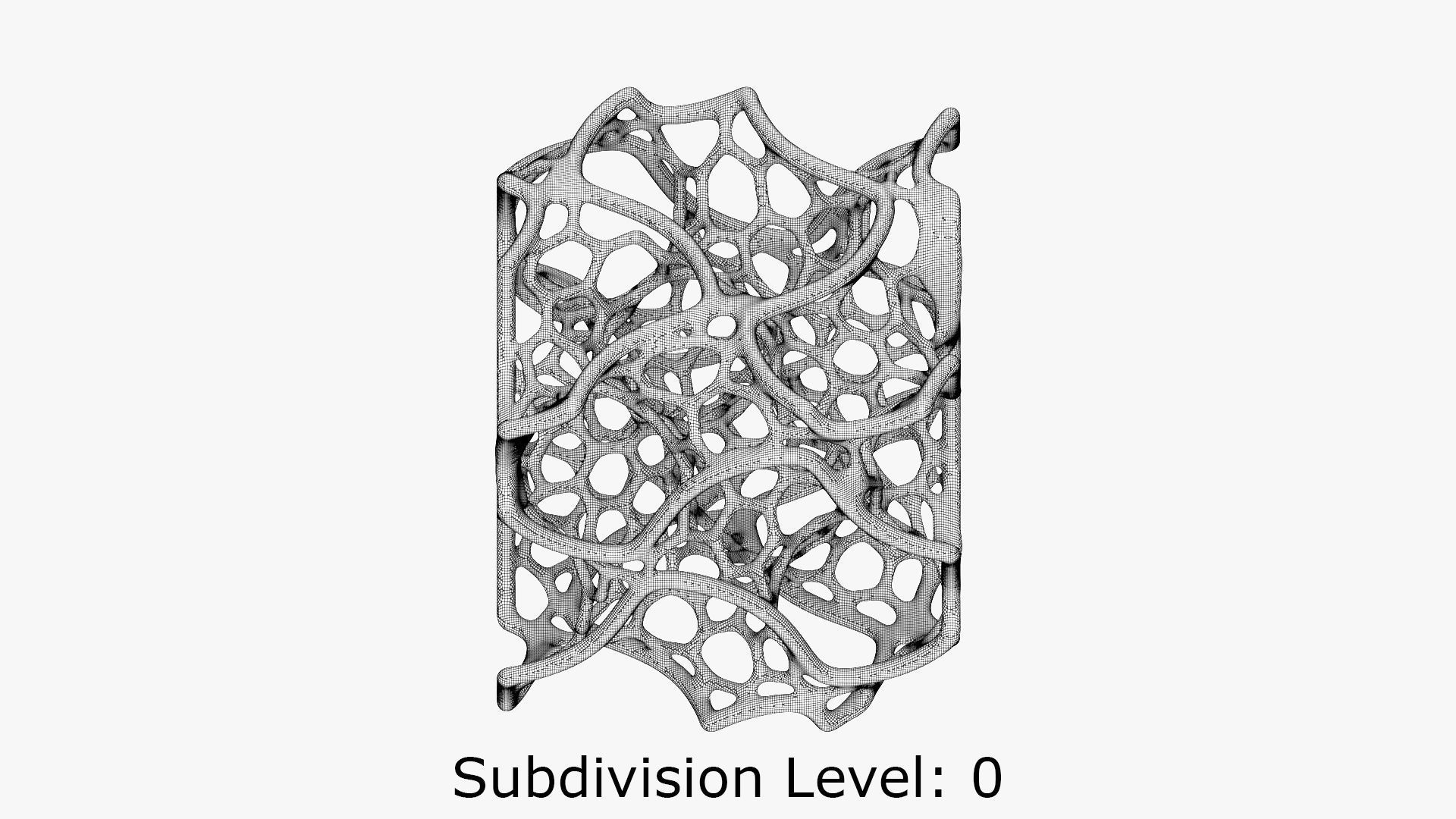 Gyroid Voronoi Unit 3D model 3D printable | CGTrader