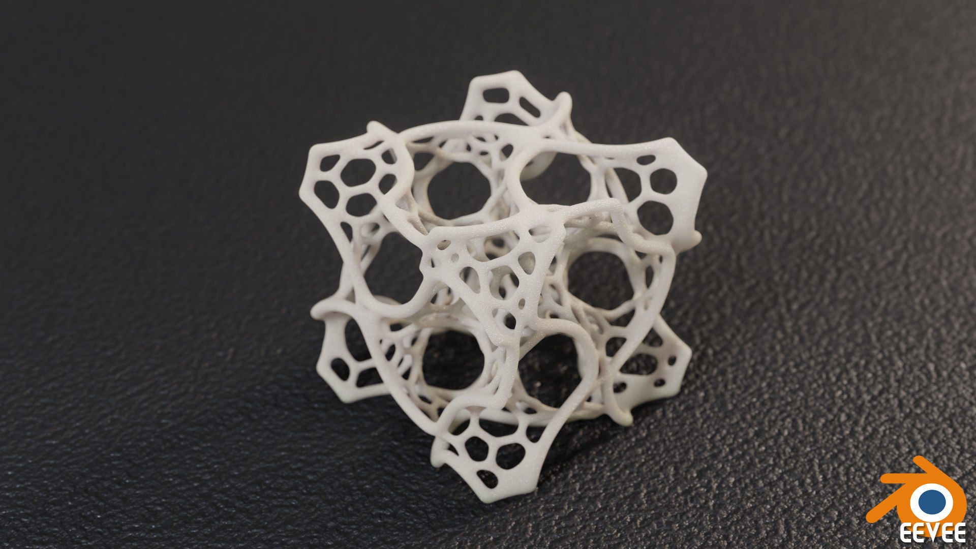 Gyroid Voronoi Unit 3D model 3D printable | CGTrader