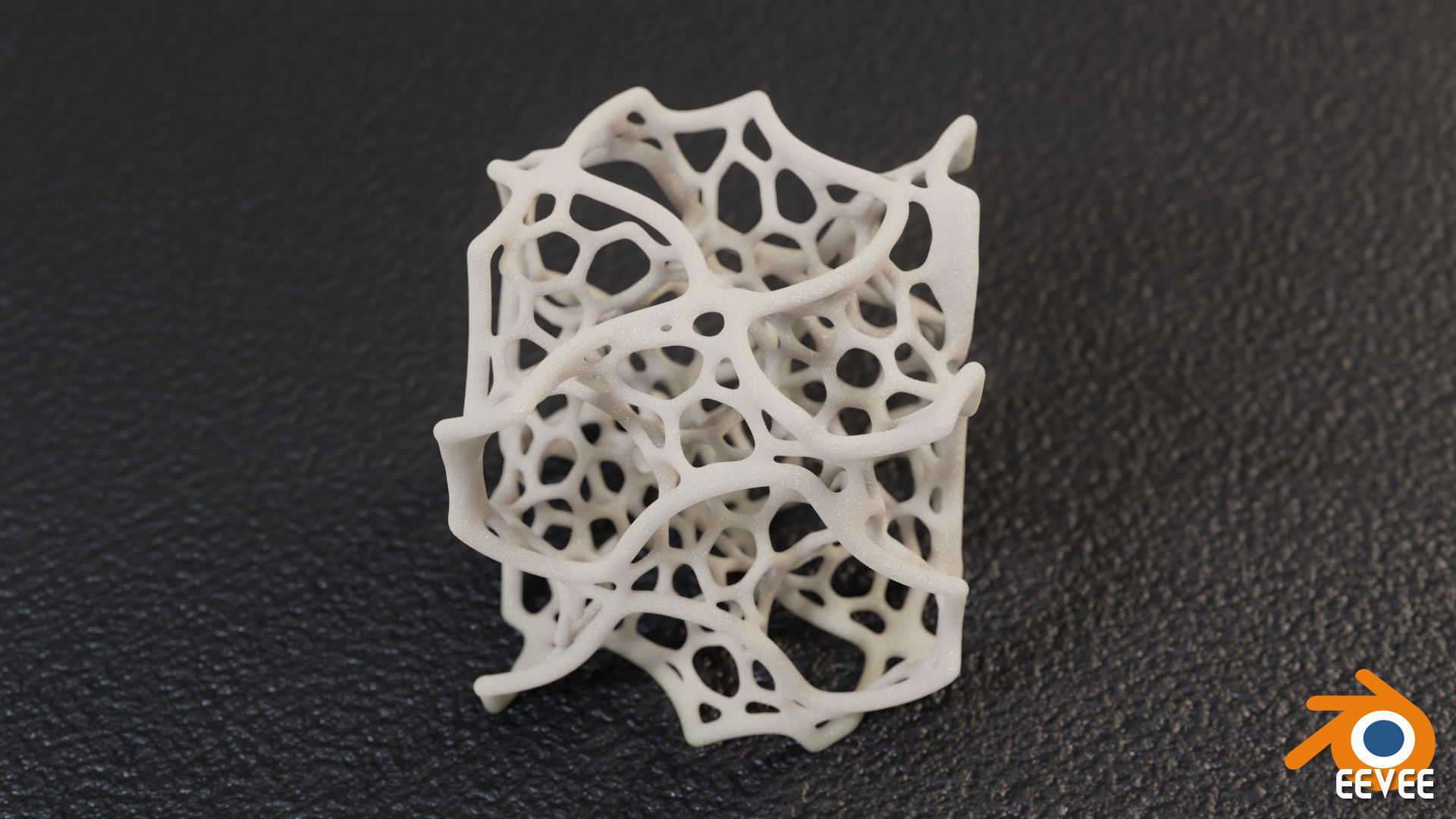 Gyroid Voronoi Unit 3D model 3D printable | CGTrader