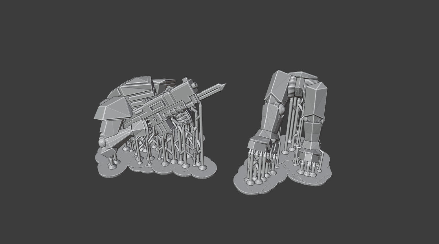 Lancer RPG NPC Assault Mech - Pyramidion free 3D model 3D printable ...