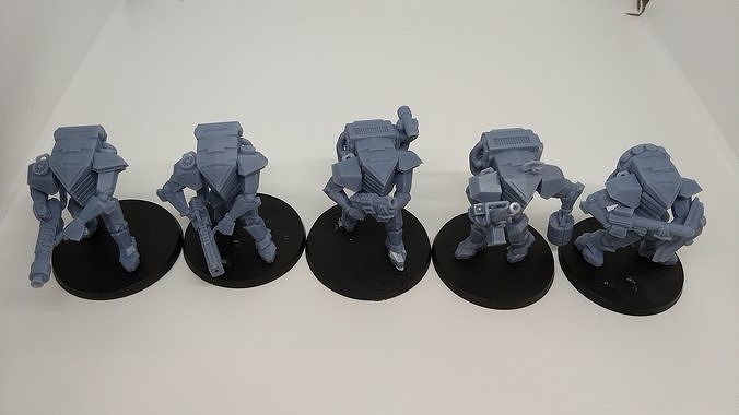 Lancer RPG NPC Medium Mech Pack - Pyramidion 3D model 3D printable ...