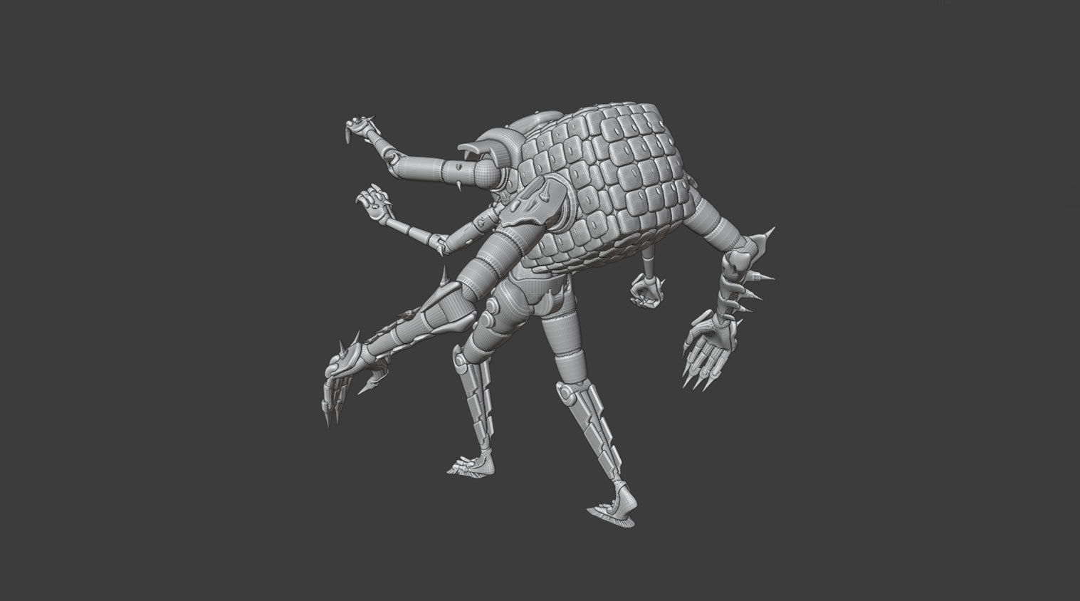 Lancer RPG Hydra 3D model 3D printable | CGTrader