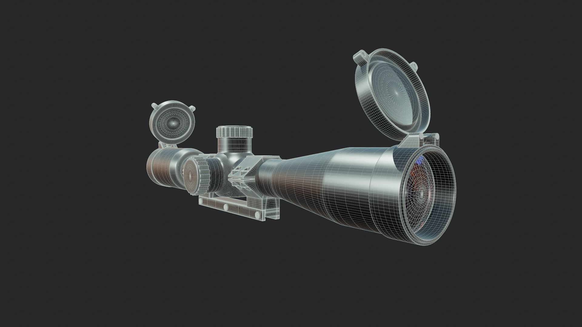 Tactical Scope - Tutorial Included 3D model | CGTrader