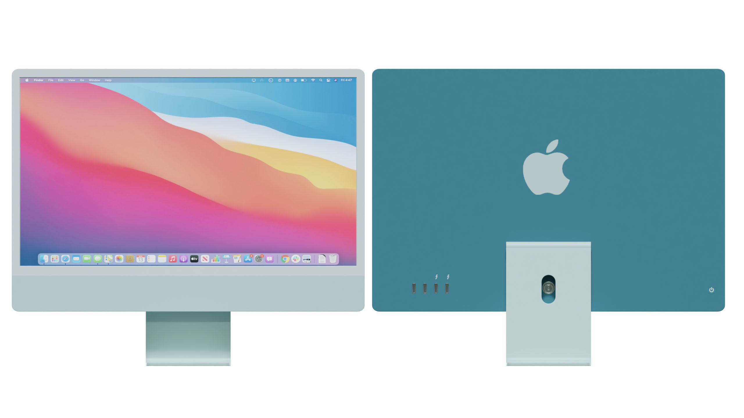 2021 Apple iMac 24 inch 3D model | CGTrader
