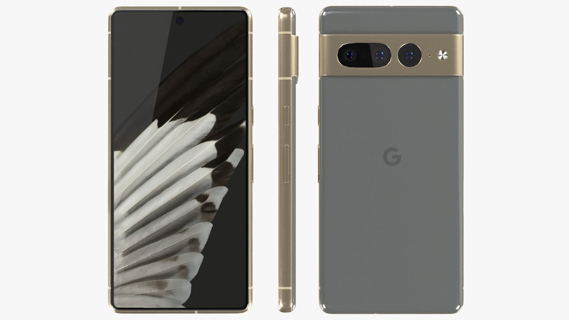 3D model Google Pixel 7 Pro Hazel VR / AR / low-poly | CGTrader